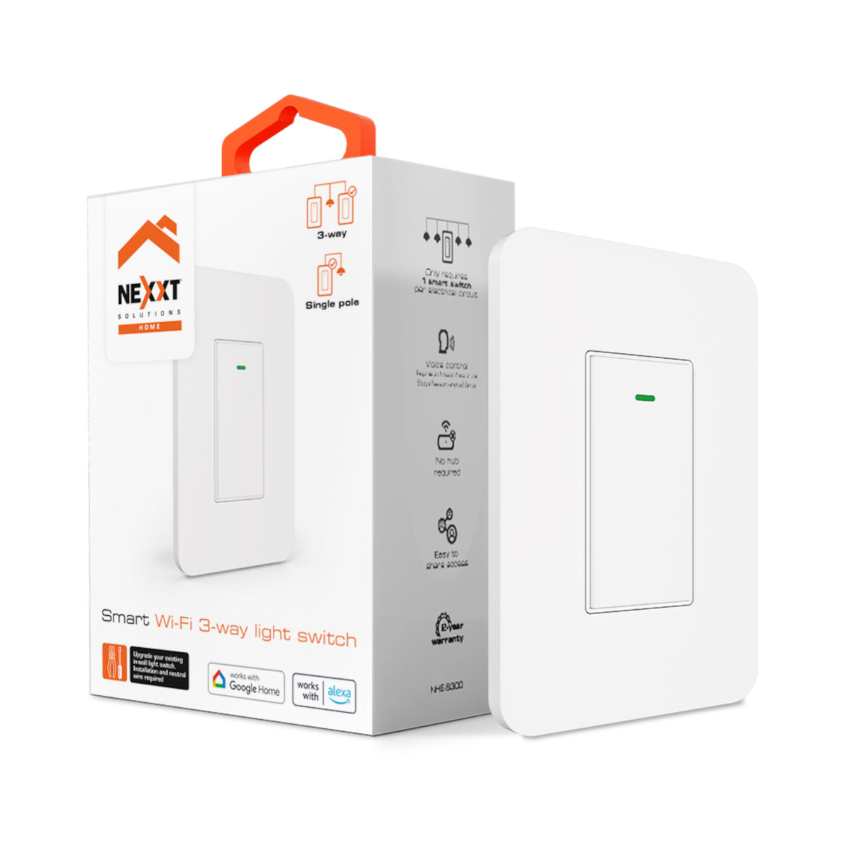 Nexxt Smart Wi-Fi 3-way Light Switch – Better Deals