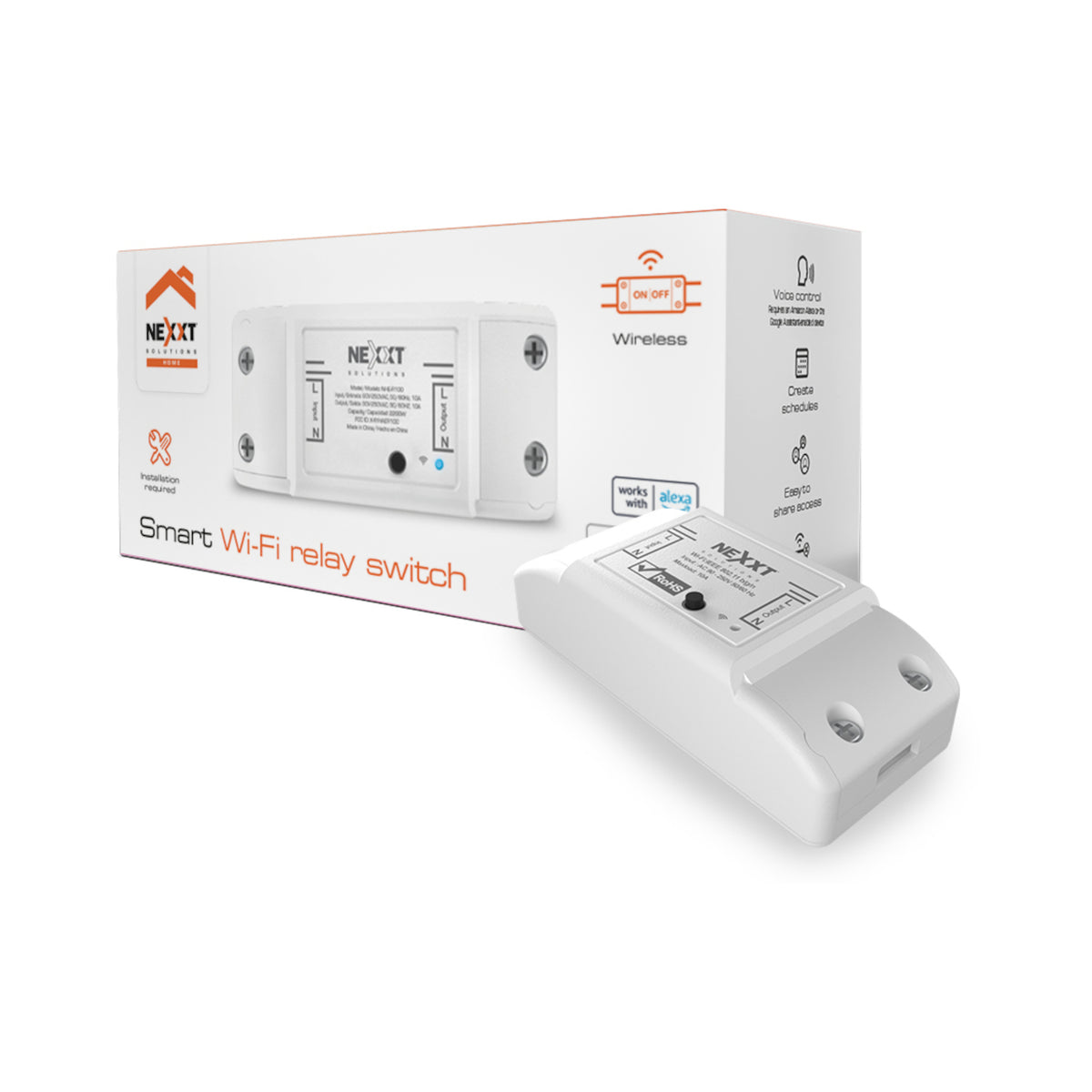 Nexxt Smart Wi-Fi Relay Switch – Better Deals