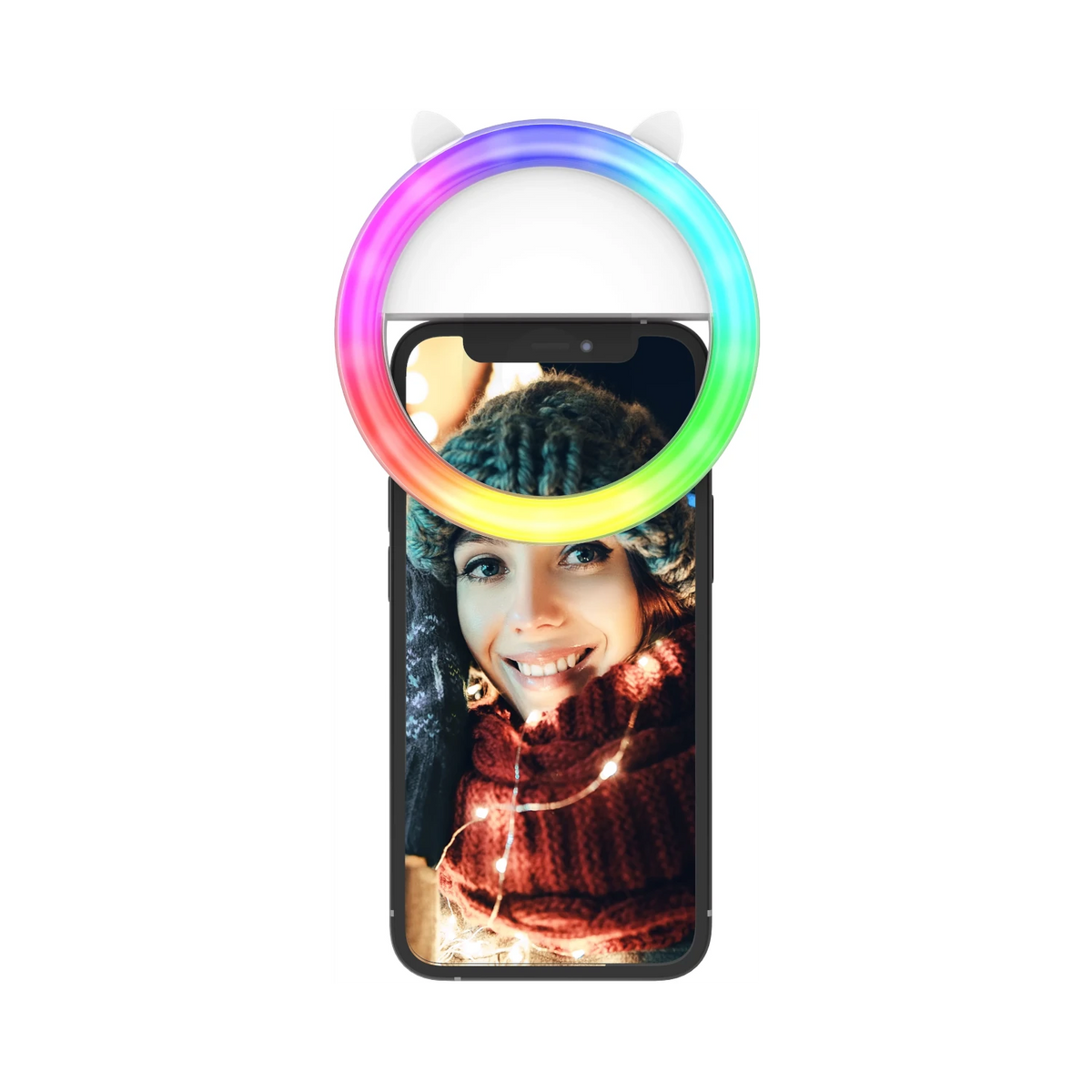 RGB LED Selfie Halo Light – Better Deals
