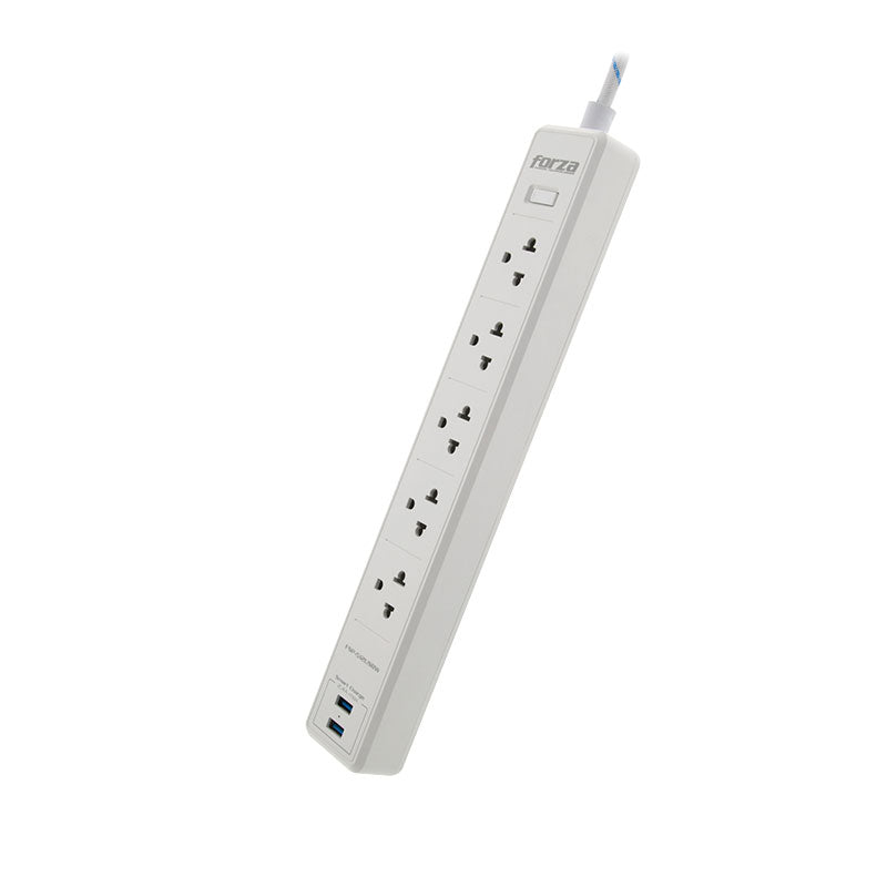 Forza Surge protector 1200J/1540W, 5 universal out – Better Deals